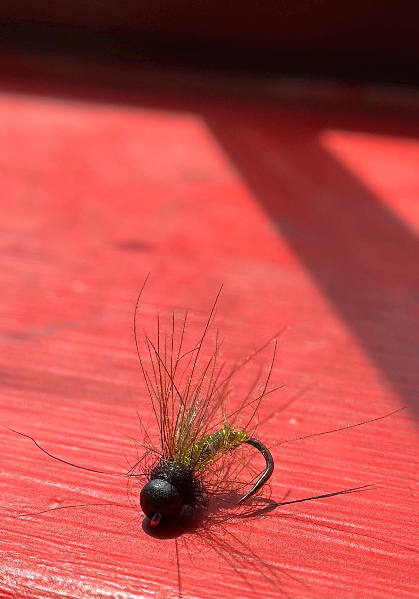 CDC Flashback Caddis - Tungsten Nymph - Etsy