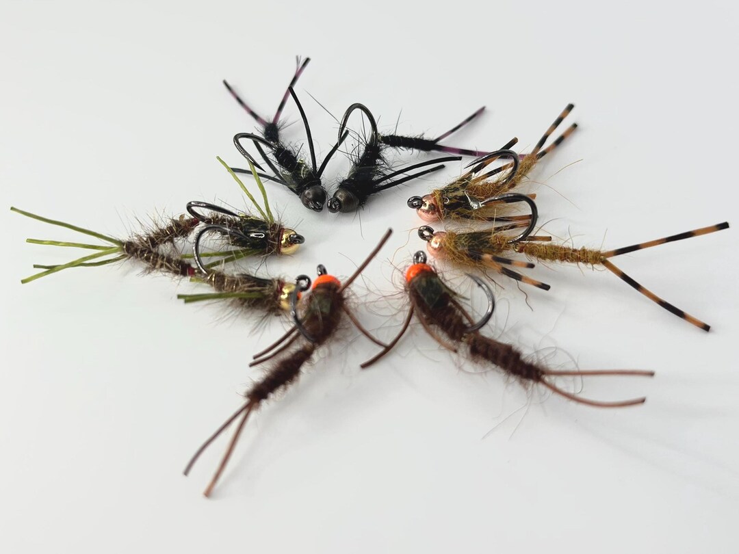 Articulated Jig Stone Fly Size 10 - Etsy