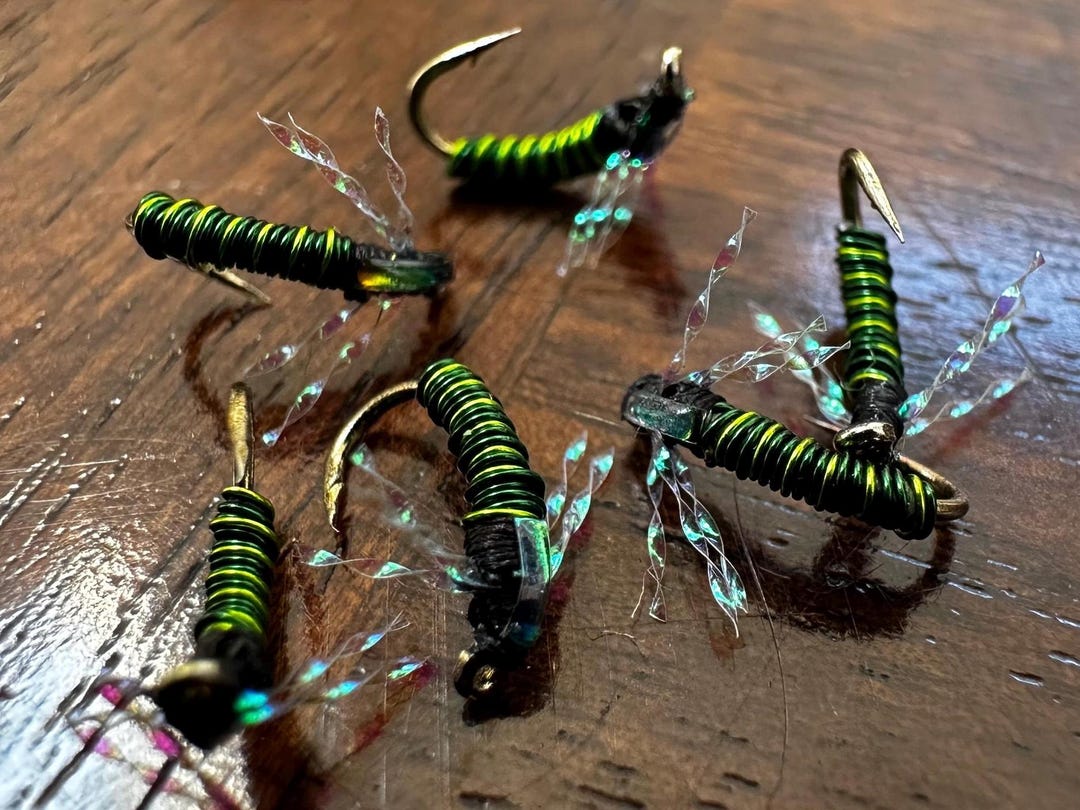 Juju Baetis Size 16- 5 Flies - Etsy
