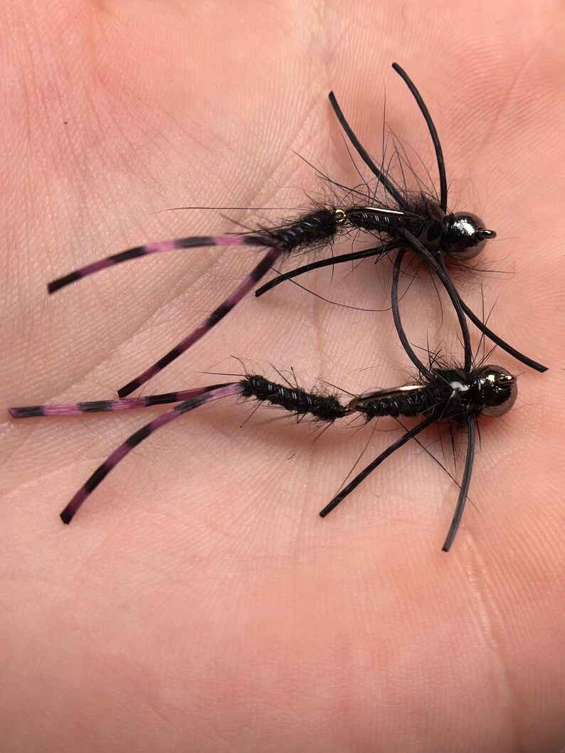 Articulated Jig Stone Fly Size 10 - Etsy