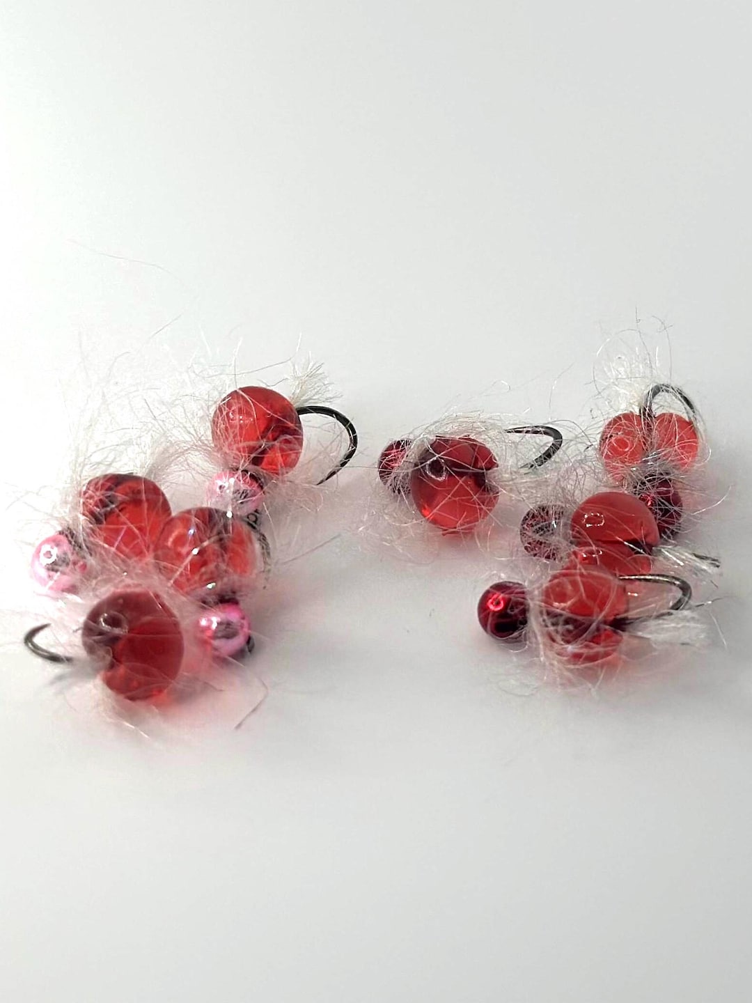 Krystal Egg Ruby Jig Fly 8 Pack - Etsy