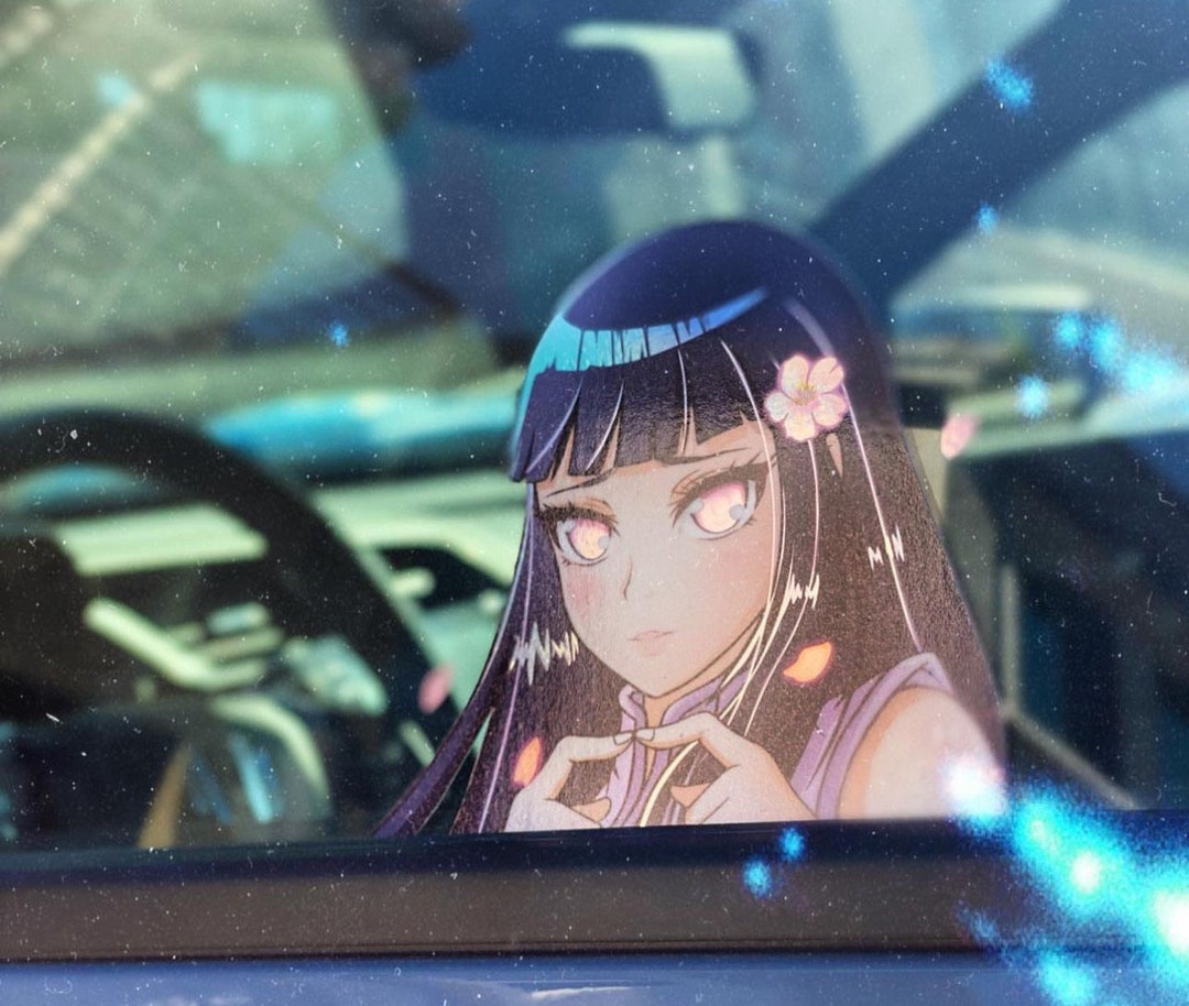 Shy Kunoichi // Anime Decal Sticker - Etsy