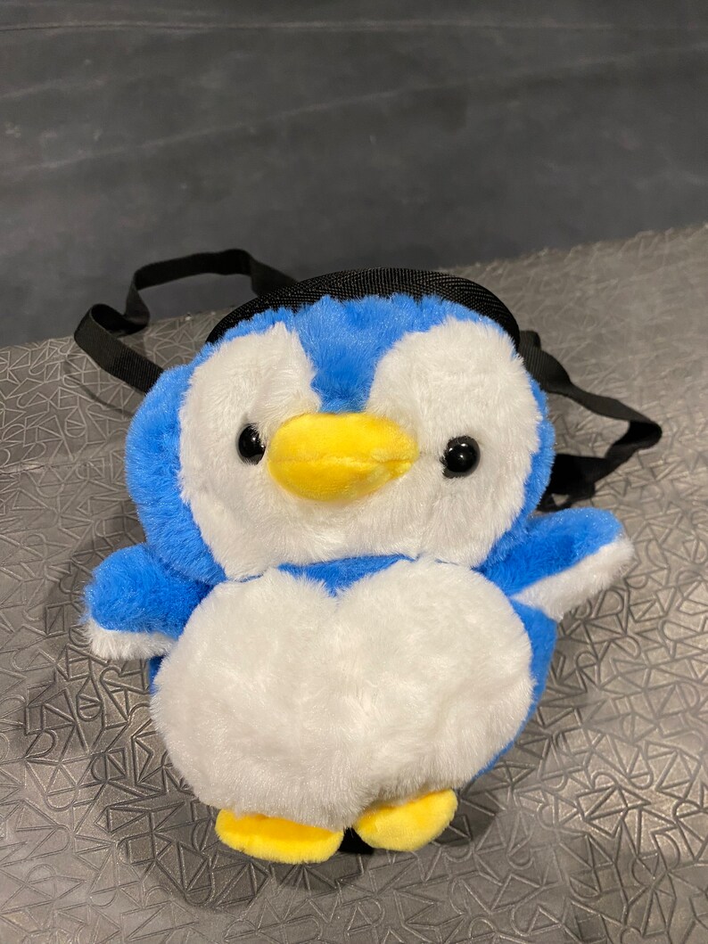 Cute Penguin Stuffed Animal Chalk Bag - Etsy