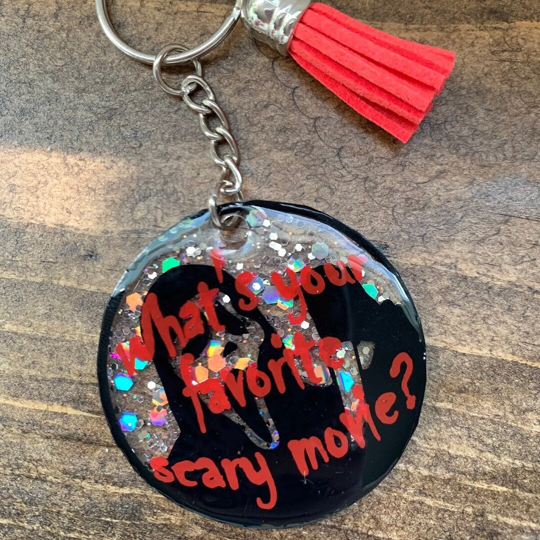 Scream Keychain, Horror Movie - Etsy