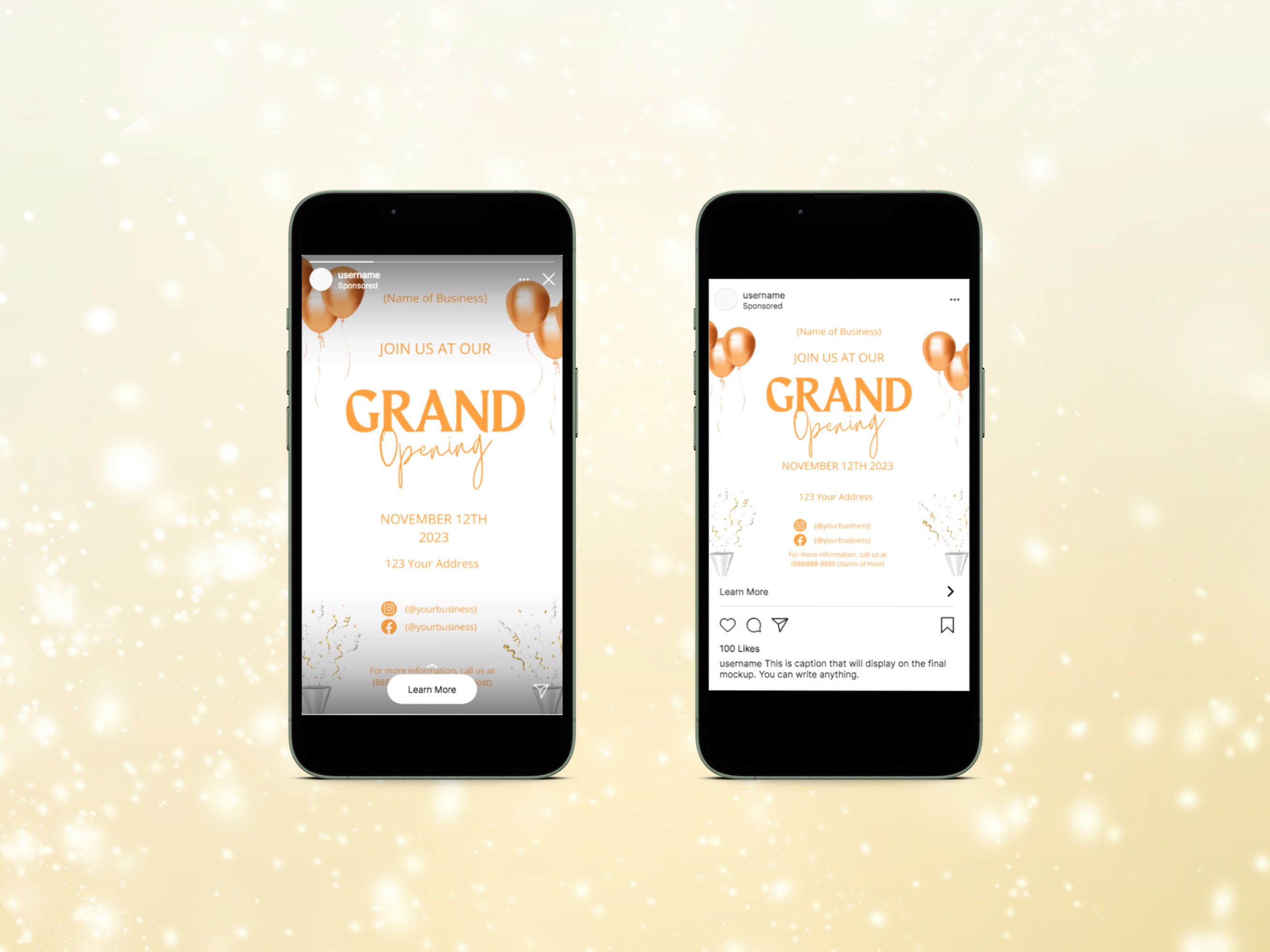 Grand Opening Bundle, Grand Opening Flyer, Banner for Grand Opening ...