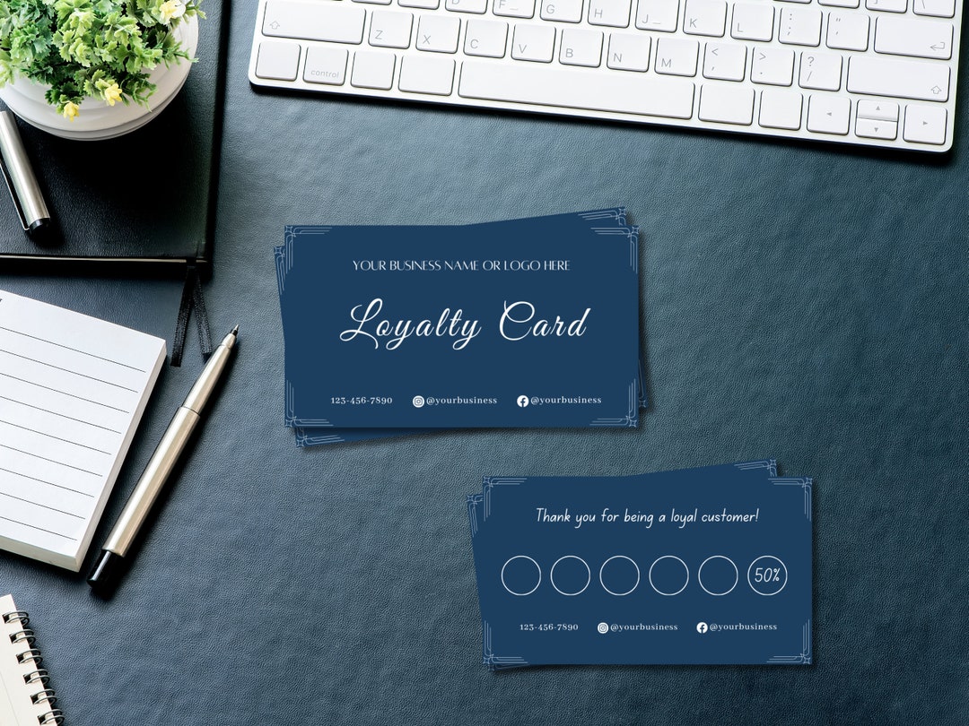 Loyalty Card Template, Cards With Rewards, Loyalty Card, Punch Card ...