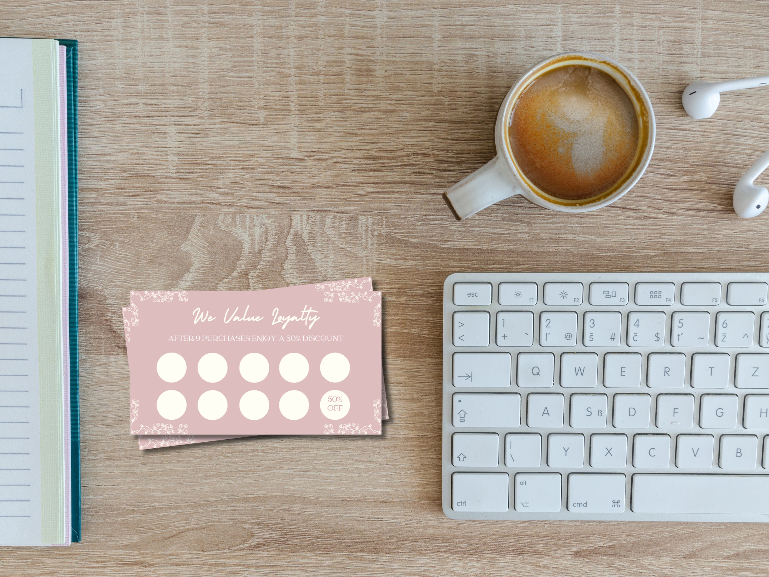 Loyalty Card Template, Cards With Rewards, Loyalty Card, Punch Card ...