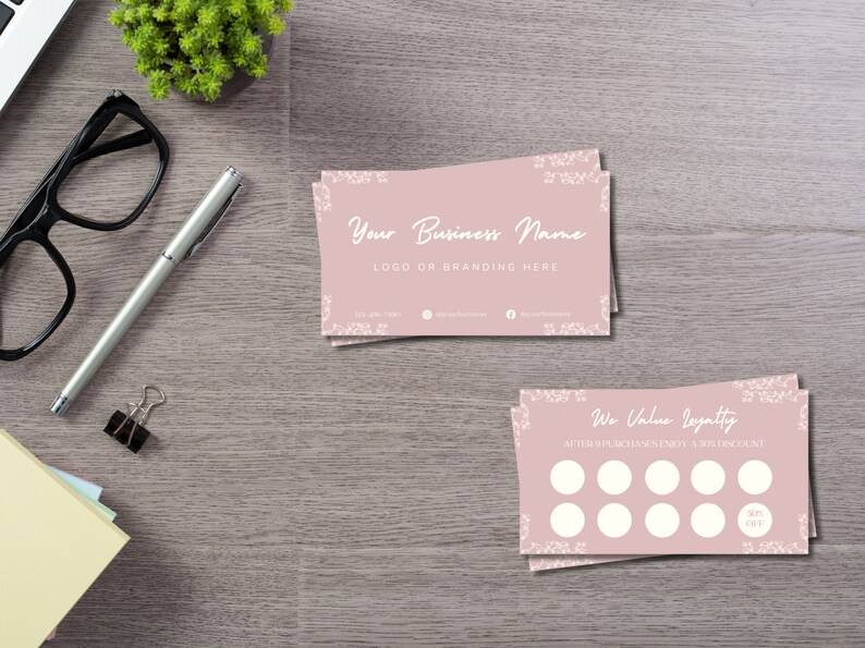 Loyalty Card Template, Cards With Rewards, Loyalty Card, Punch Card ...