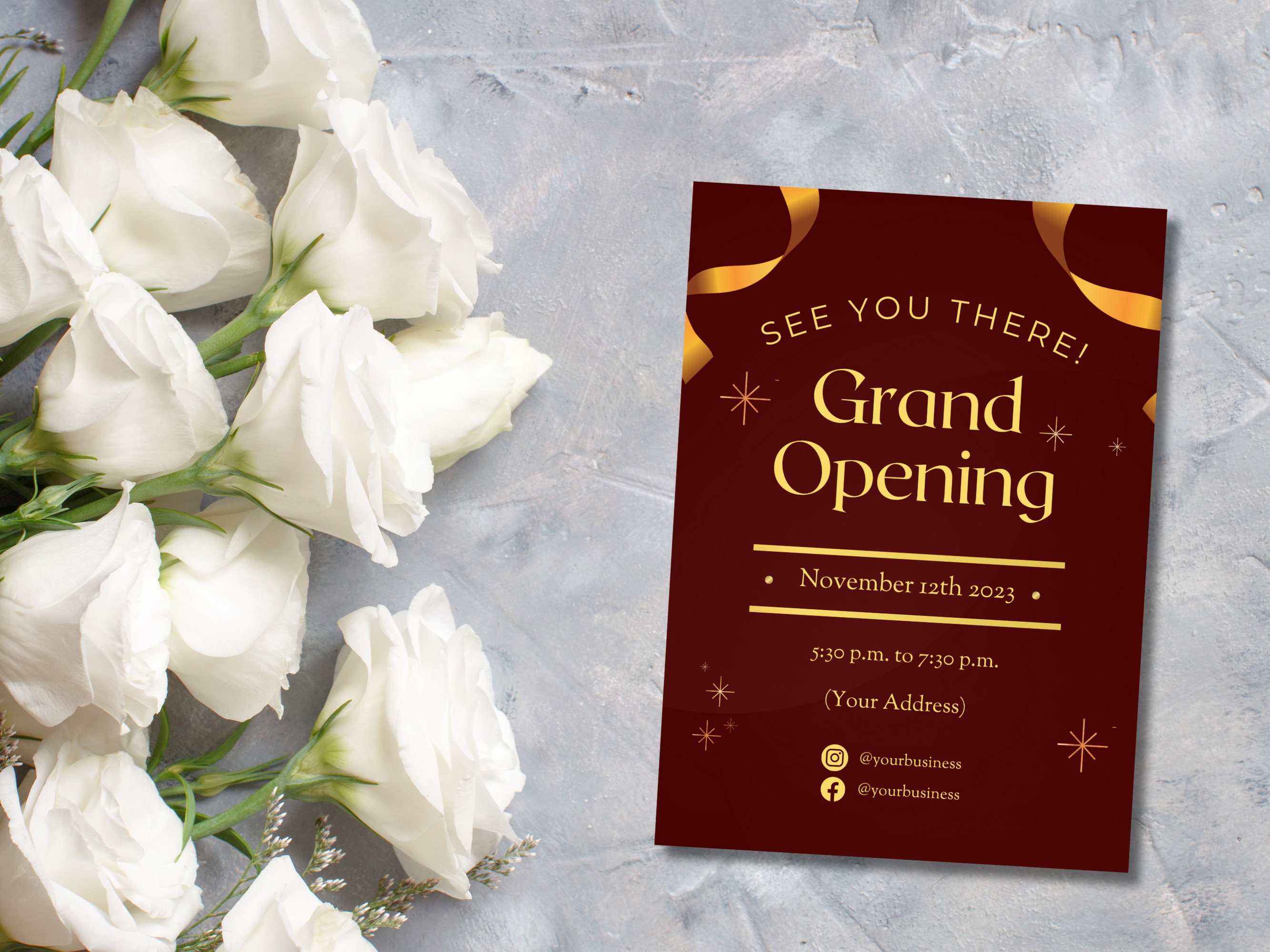 Grand Opening Bundle, Grand Opening Flyer, Banner for Grand Opening ...