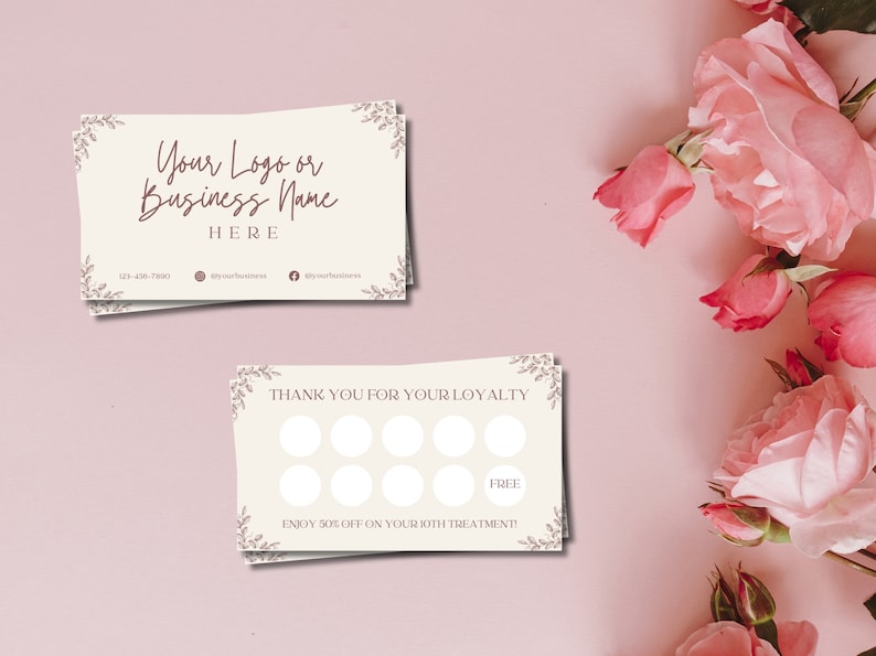 Loyalty Card Template, Cards With Rewards, Loyalty Card, Punch Card ...