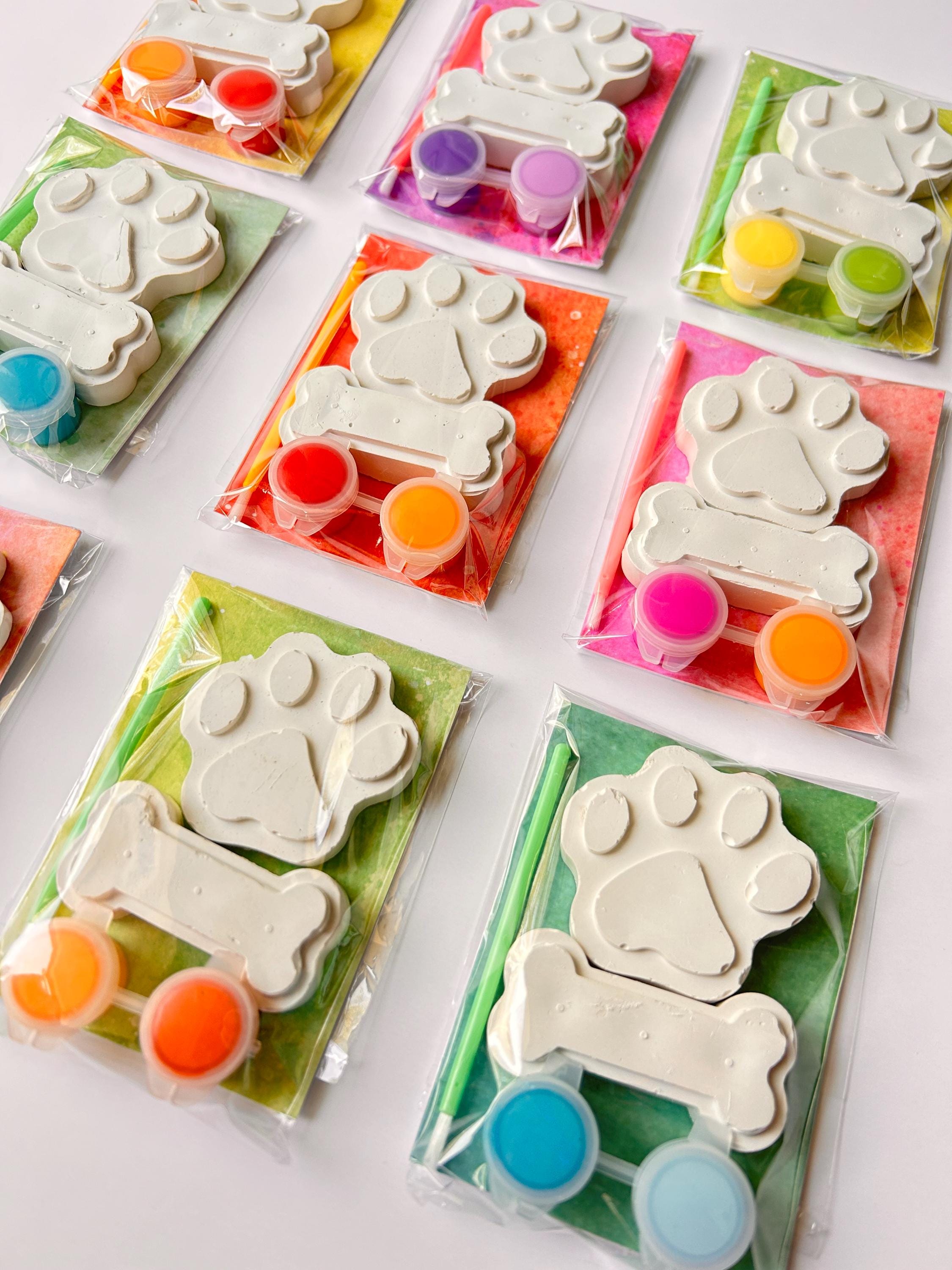 Paw Print Paint Party Favors Puppy Party Craft - Etsy