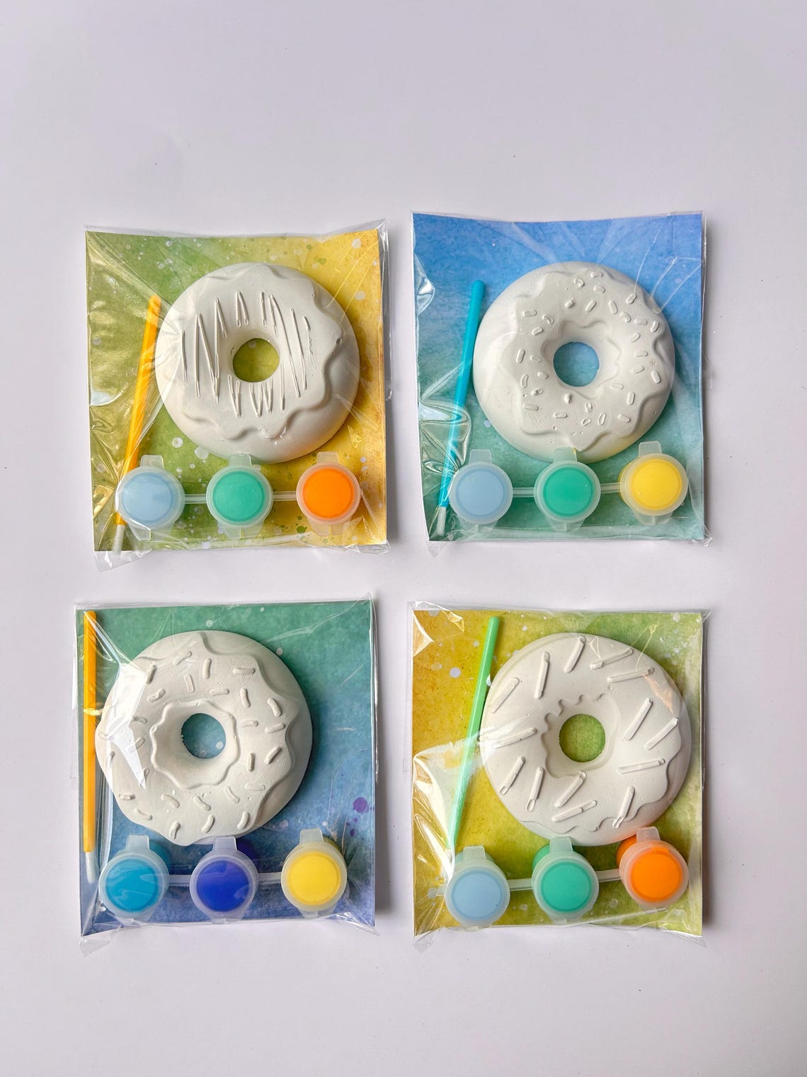Donut Party Favor Paint Kits Theme Party Summer Party Favors Party ...