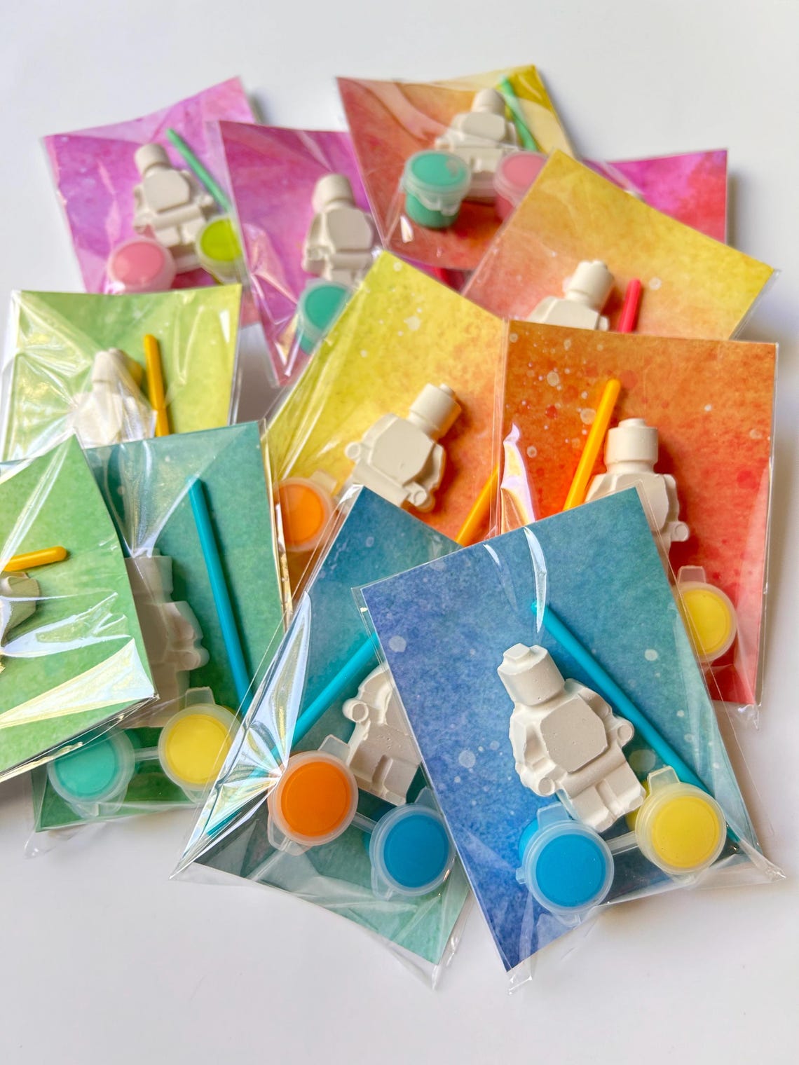 Brick Robot Party Favor Paint Kits Theme Party - Etsy