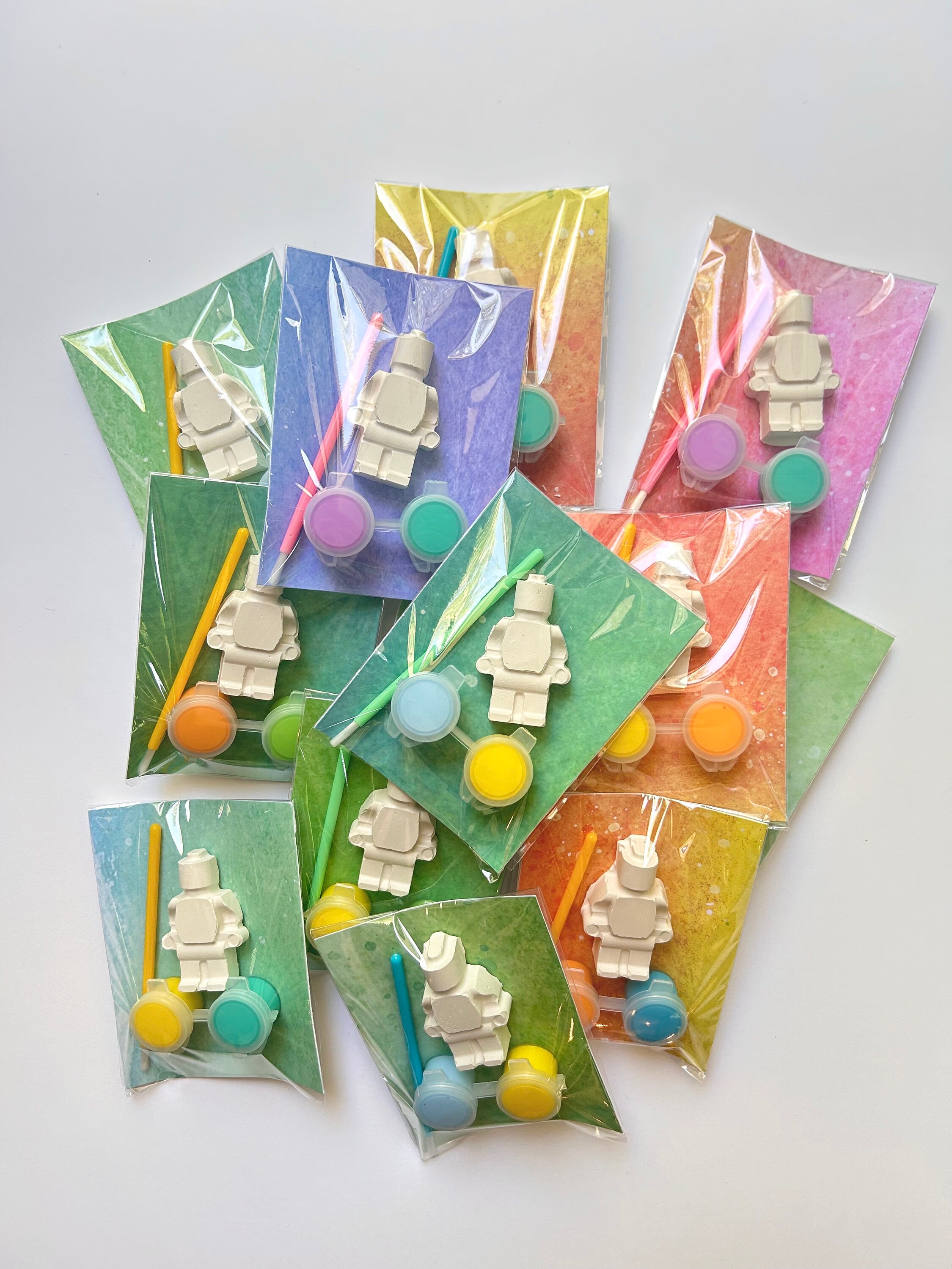 Brick Robot Party Favor Paint Kits Theme Party - Etsy