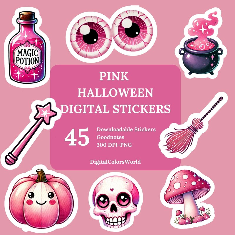 Halloween Stickers - Etsy