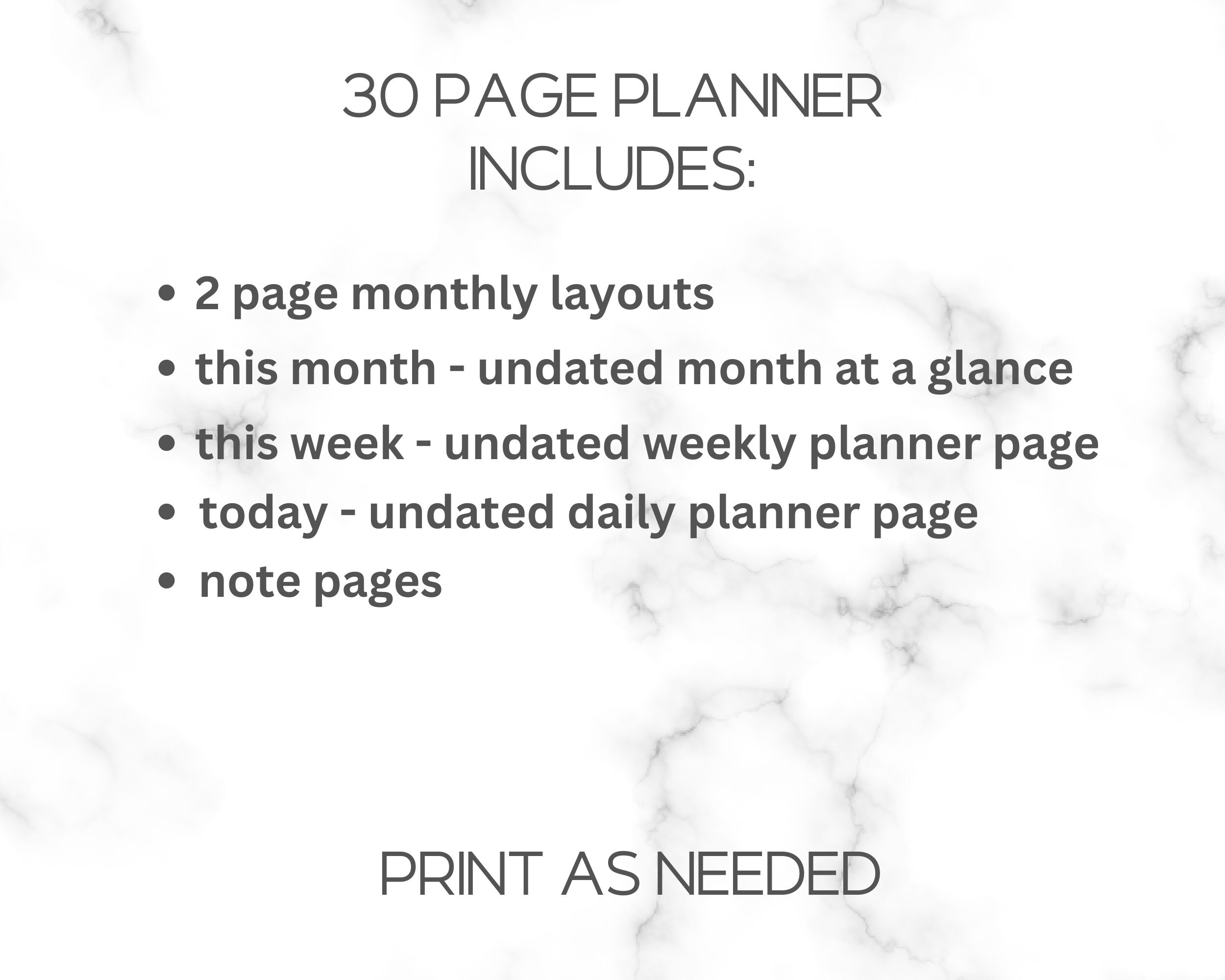 2024 Boho Rainbow Planner Printable PDF, Daily, Weekly, Month at a ...