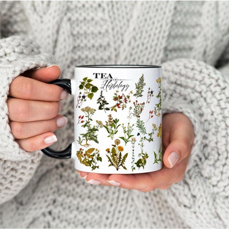 Botanical Mug - Etsy