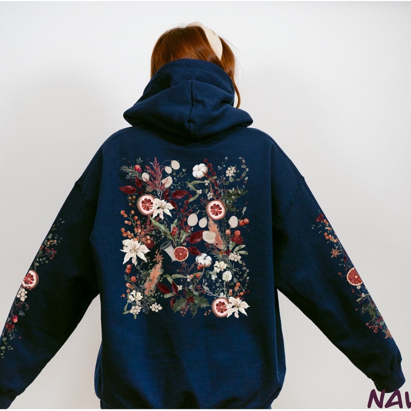 Flower Hoodie - Etsy