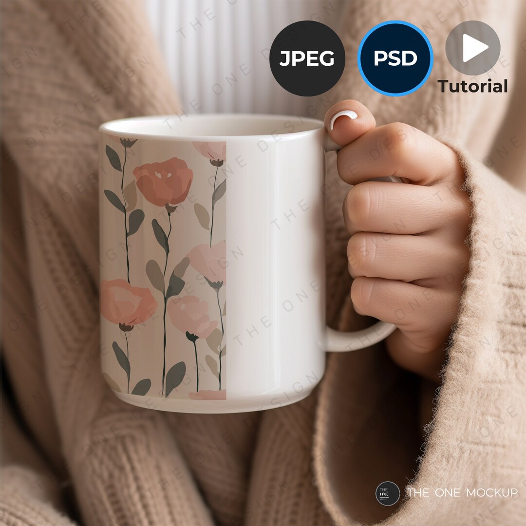 Mug Mockup,psd File,smart Object Layers, Coffee Mug Mockup,blank Mug ...