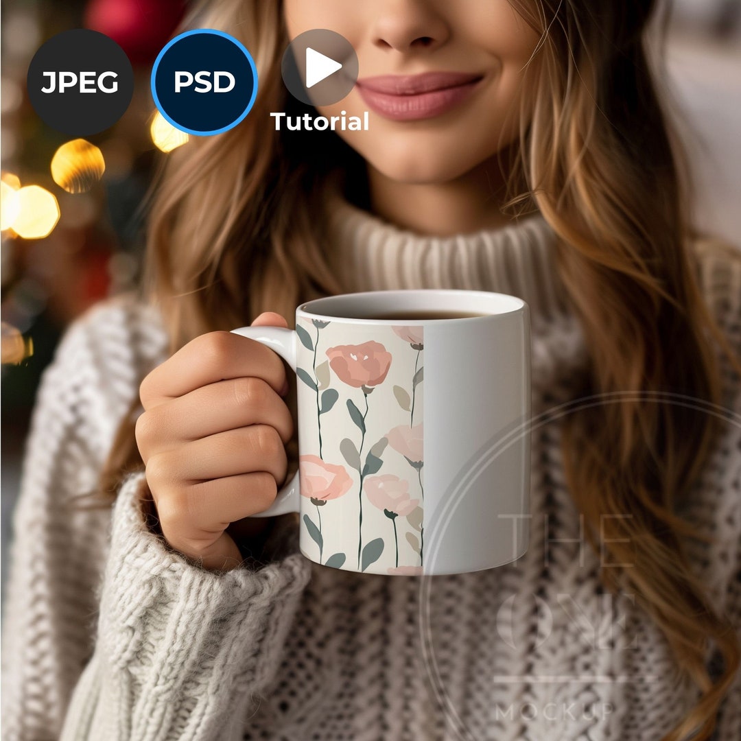 Mug Mockup,psd File,smart Object Layers,coffee Mug Mockup,blank Mug ...