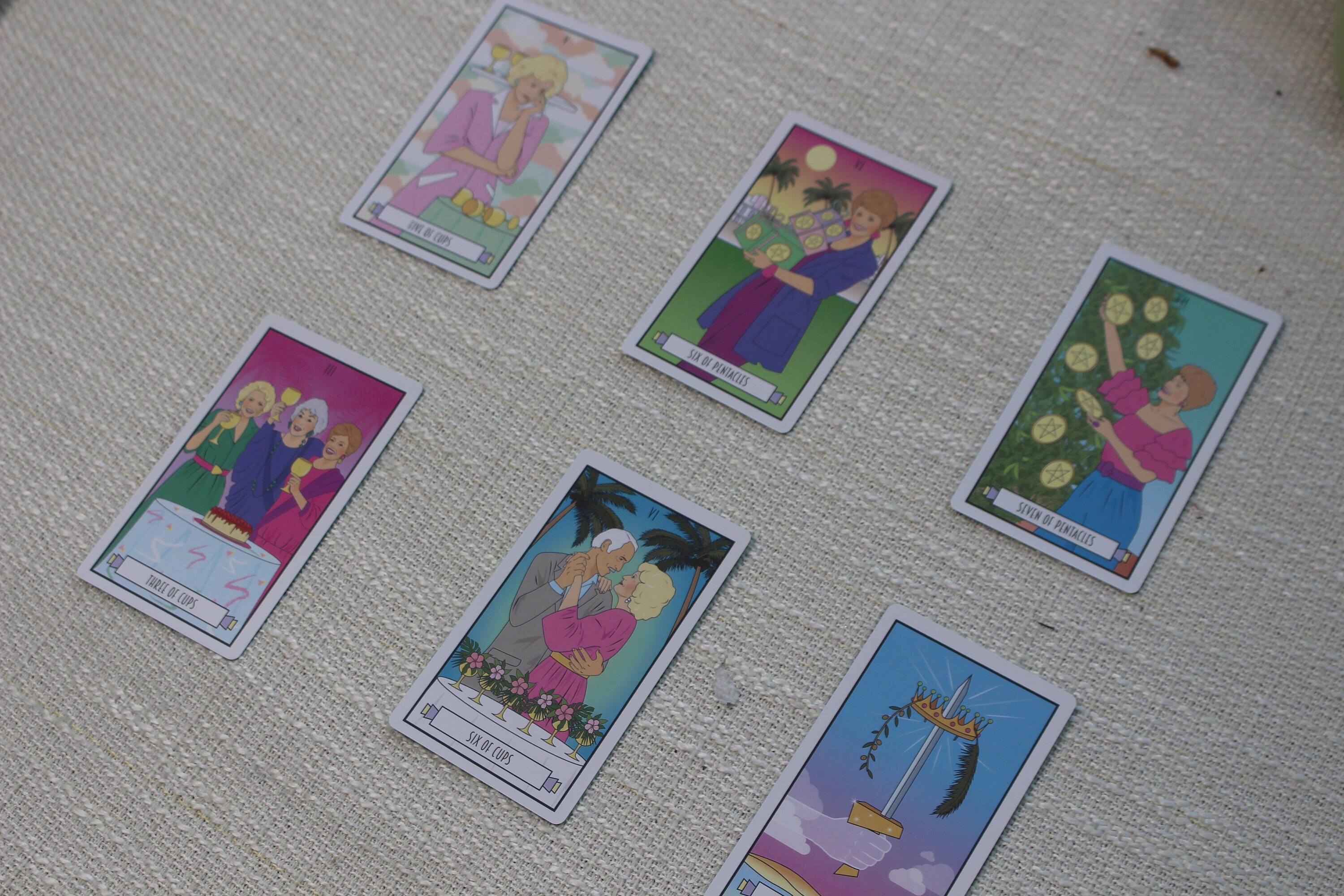 Golden Girls Tarot Deck Tarot Deck Full 78 Card Tarot Card Deck With ...