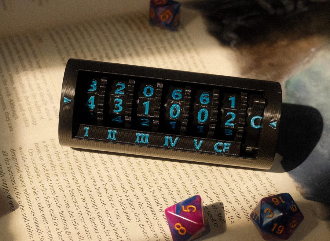 D&D 5e Spell Slot Tracker: TTRPG Spellcasting Accessory, Half Caster ...