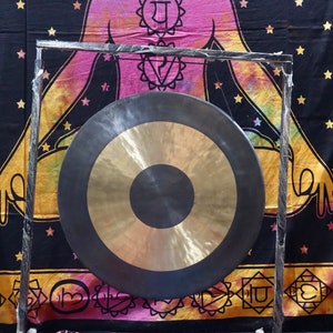 50cm Tibetan Gong for Meditation, Sound Healing - Etsy