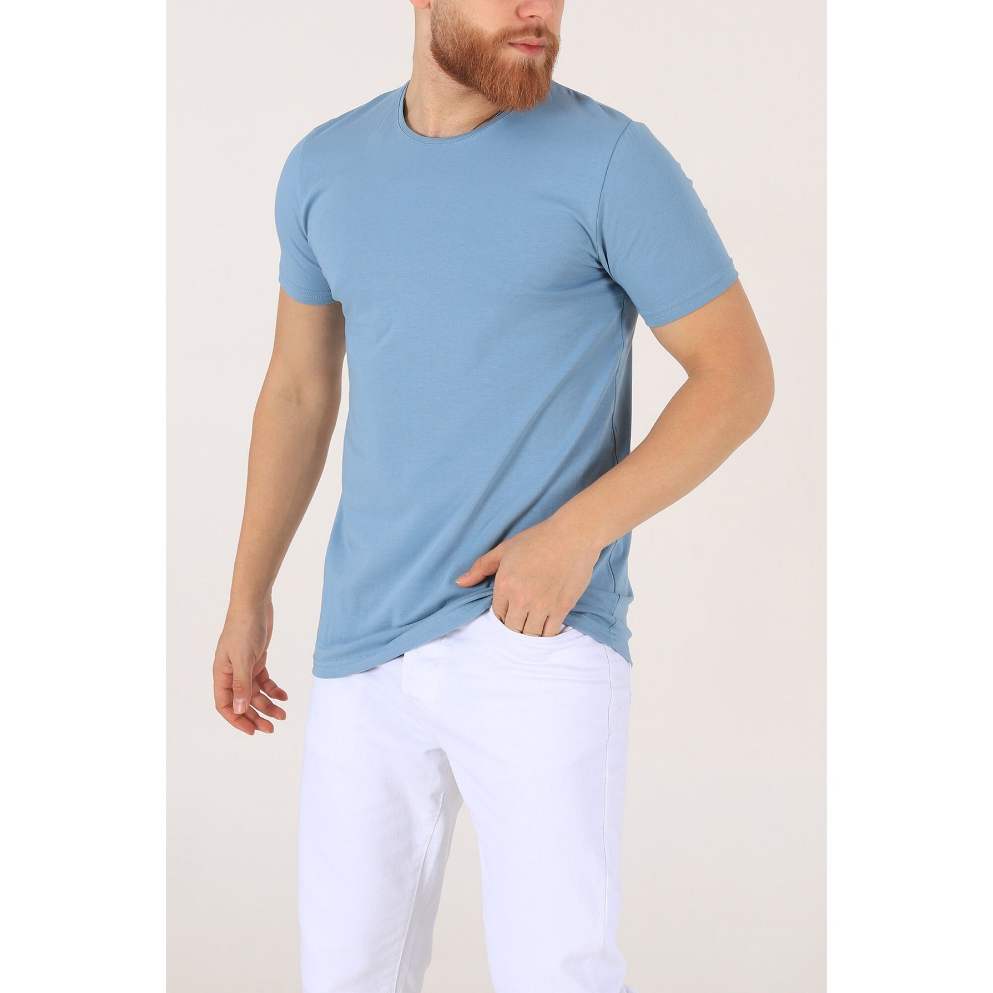 DIY Men's T-shirt Sewing Pattern | Sizes XS-4XL | Simple Project for ...