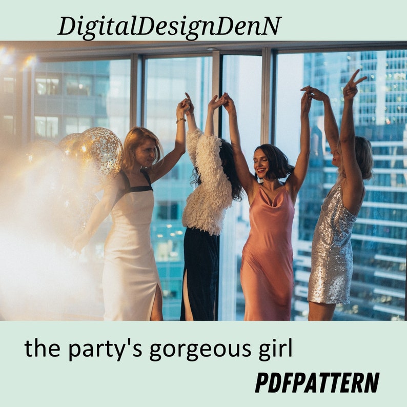 Chic & Modern Dress Sewing Pattern (PDF) – Sizes S-XL | 2 Trendy Styles ...