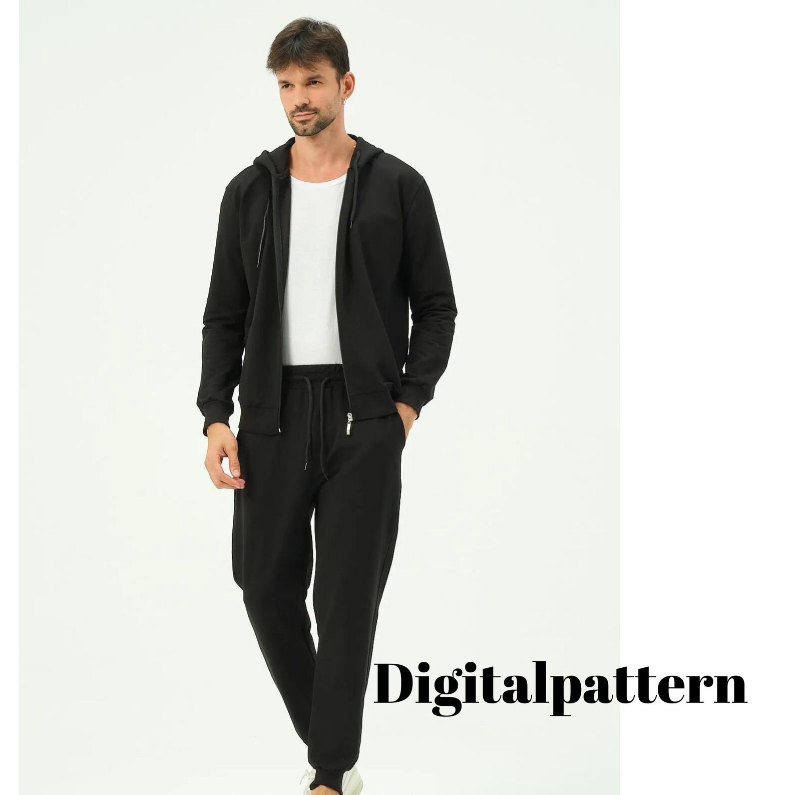 Stylish Bomber Jacket & Sweatpants Sewing Pattern - Unisex Tracksuit ...