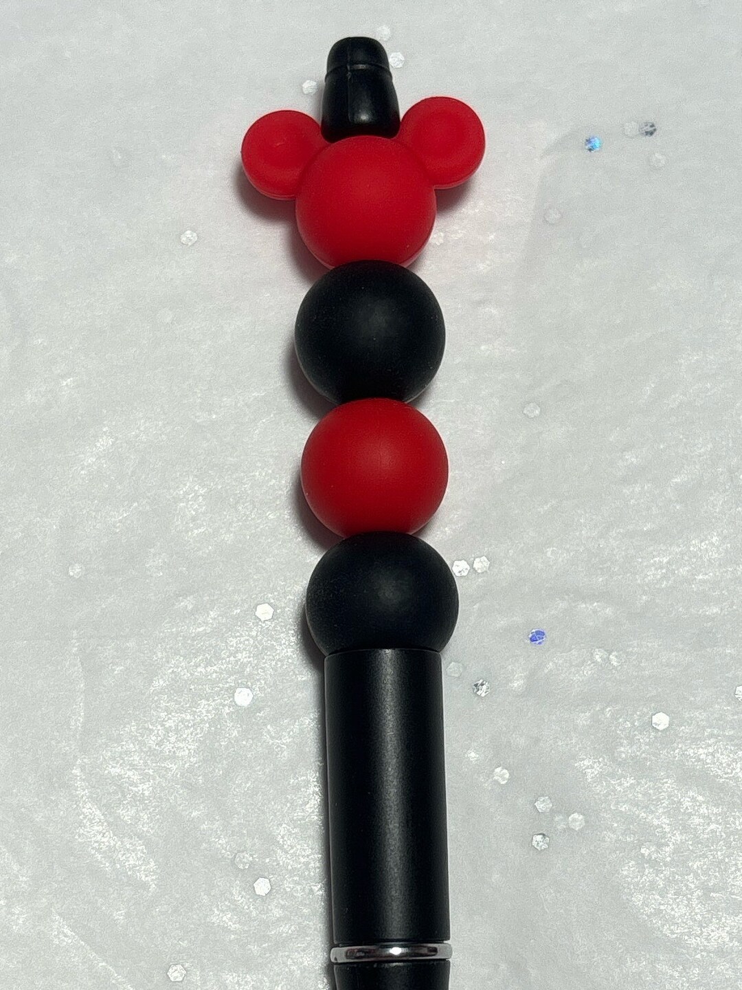 Beaded Mickey Mouse Pen - Etsy