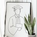 25 Graduation Line Art SVG & PNG | Minimalist Cap and Gown | Gift for ...