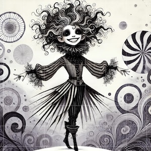 Tim Burton Gothic Style Prompt for Chatgpt & DALL-E 28 Ai-generated ...