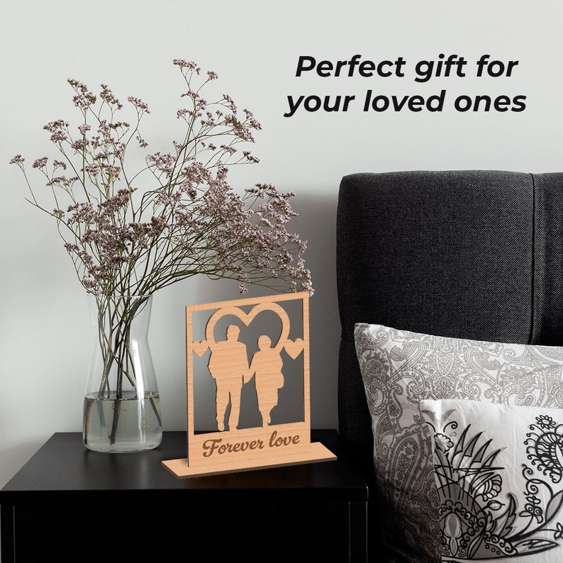 Elderly Couple Grandparents SVG Valentine's Day Laser Cut File ...