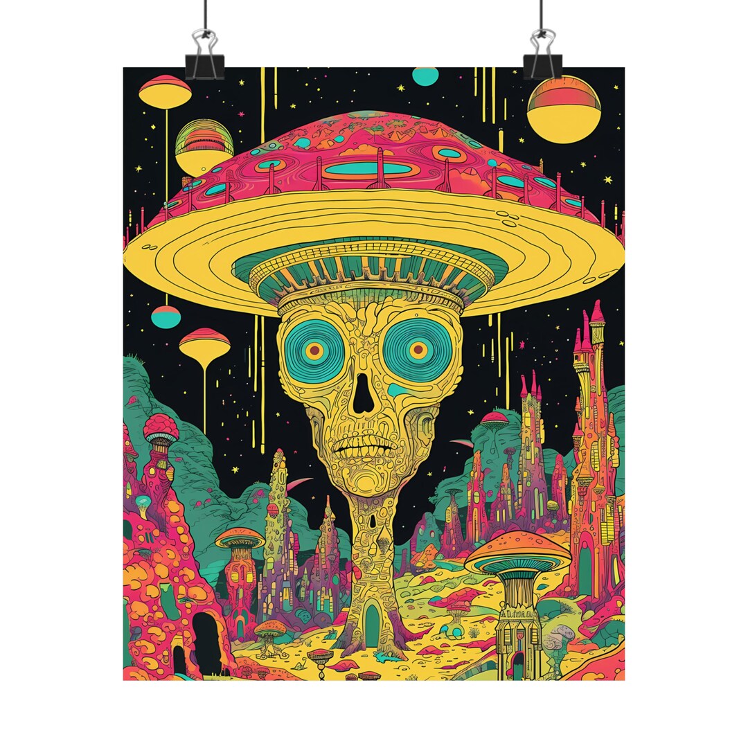 9x11 Trance Transitions Matte Vertical Poster - Etsy