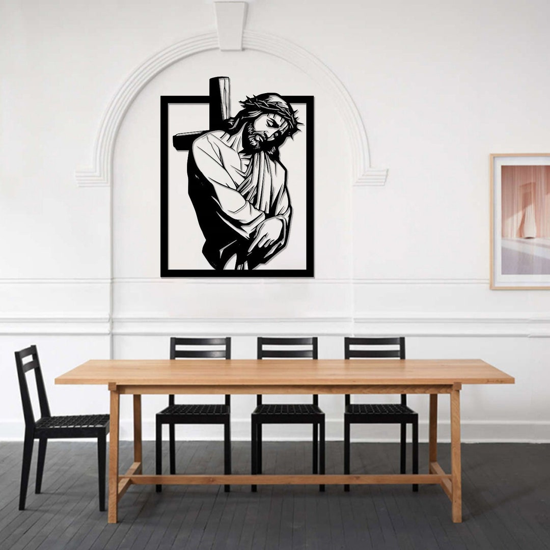 Jesus Christ Wall Decorations, Religious Wall Decor, Christian Metal ...