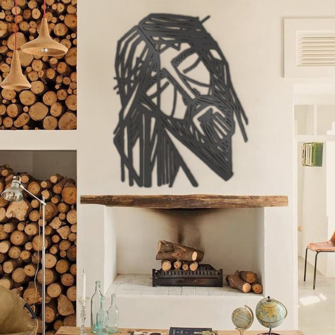 Jesus Wall Decor, Religious Wall Art, Metal Home Decor, Jesus Christ ...