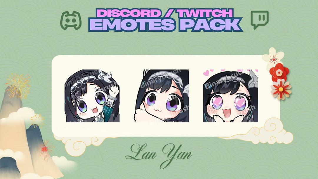 Lan Yan Pack | Lan Yan Salute, Thumbs Up, Love Emotes | Genshin Impact ...