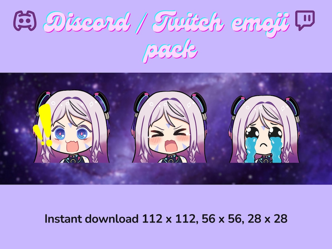 Emoji Pack | Citlali Sad, Angry Surprised and Emotes | Genshin Impact ...