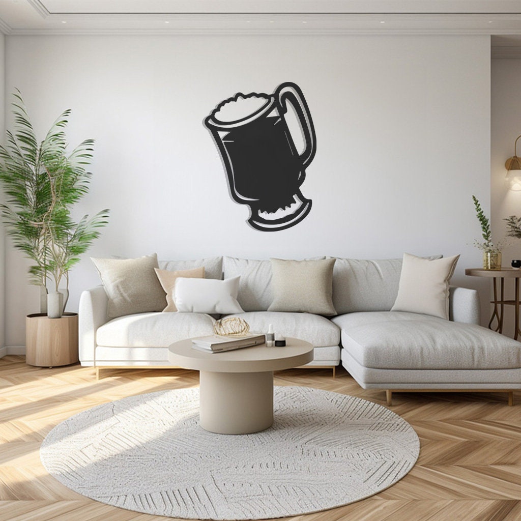 Beer Metal Wall Art-brewery Decor-craft Beer Hanging-ale Lover Artwork ...