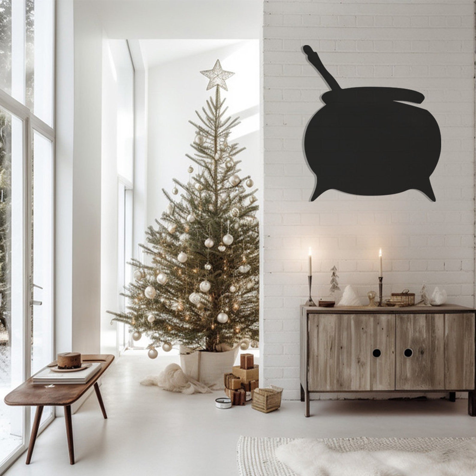 Witch's Cauldron Metal Wall Art, Mystical Wall Decor, Magical Potion ...