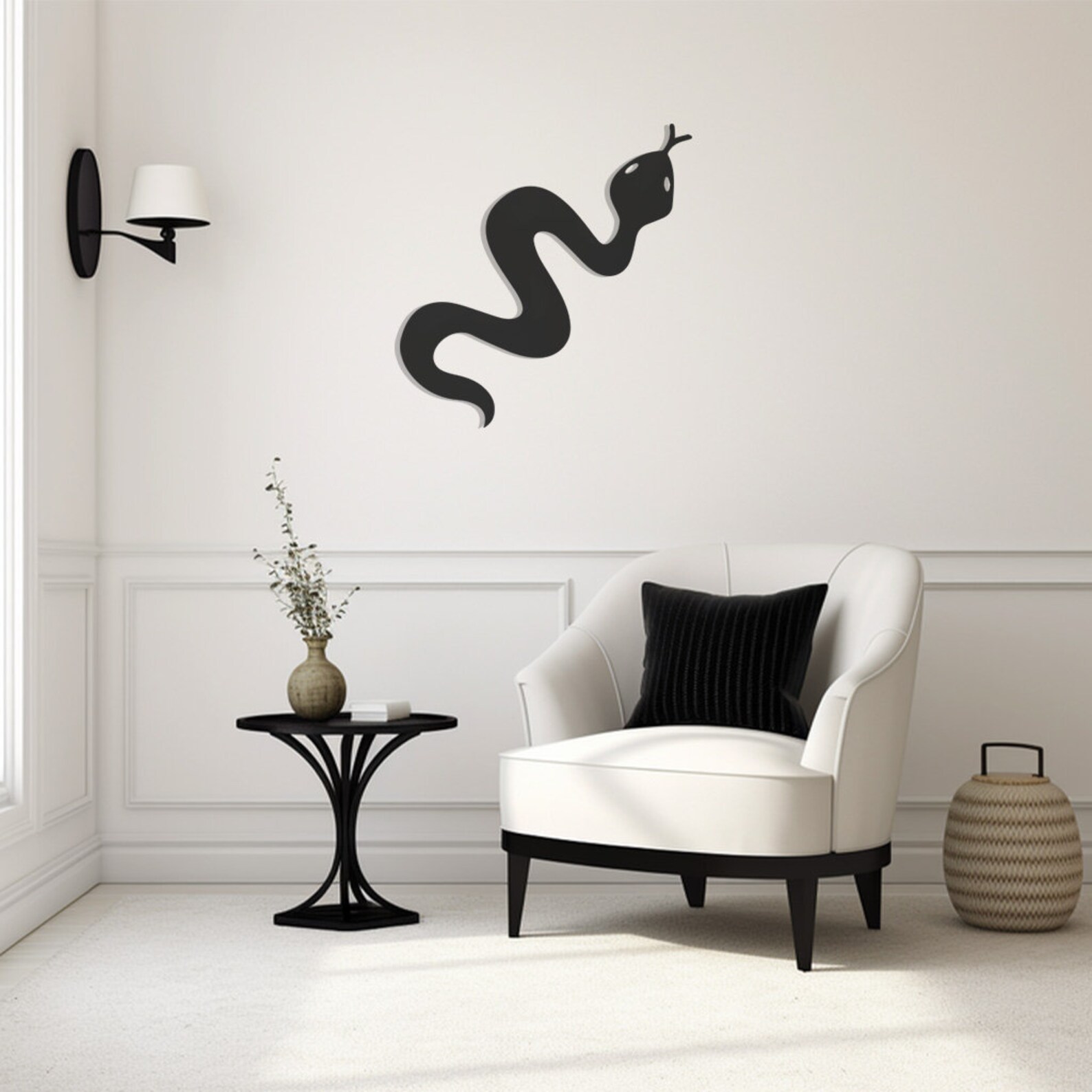 Snake Metal Wall Decor-animal Design Wall Art-savage Design Wall Decor ...