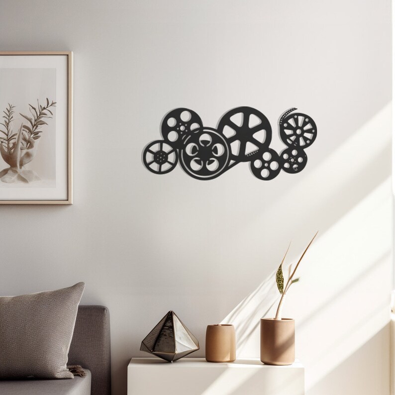 Filmmaker Cassette Tape Wall Art-music Inspired Studio Decor-retro Tape ...