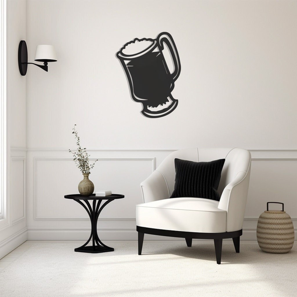 Beer Metal Wall Art-brewery Decor-craft Beer Hanging-ale Lover Artwork ...