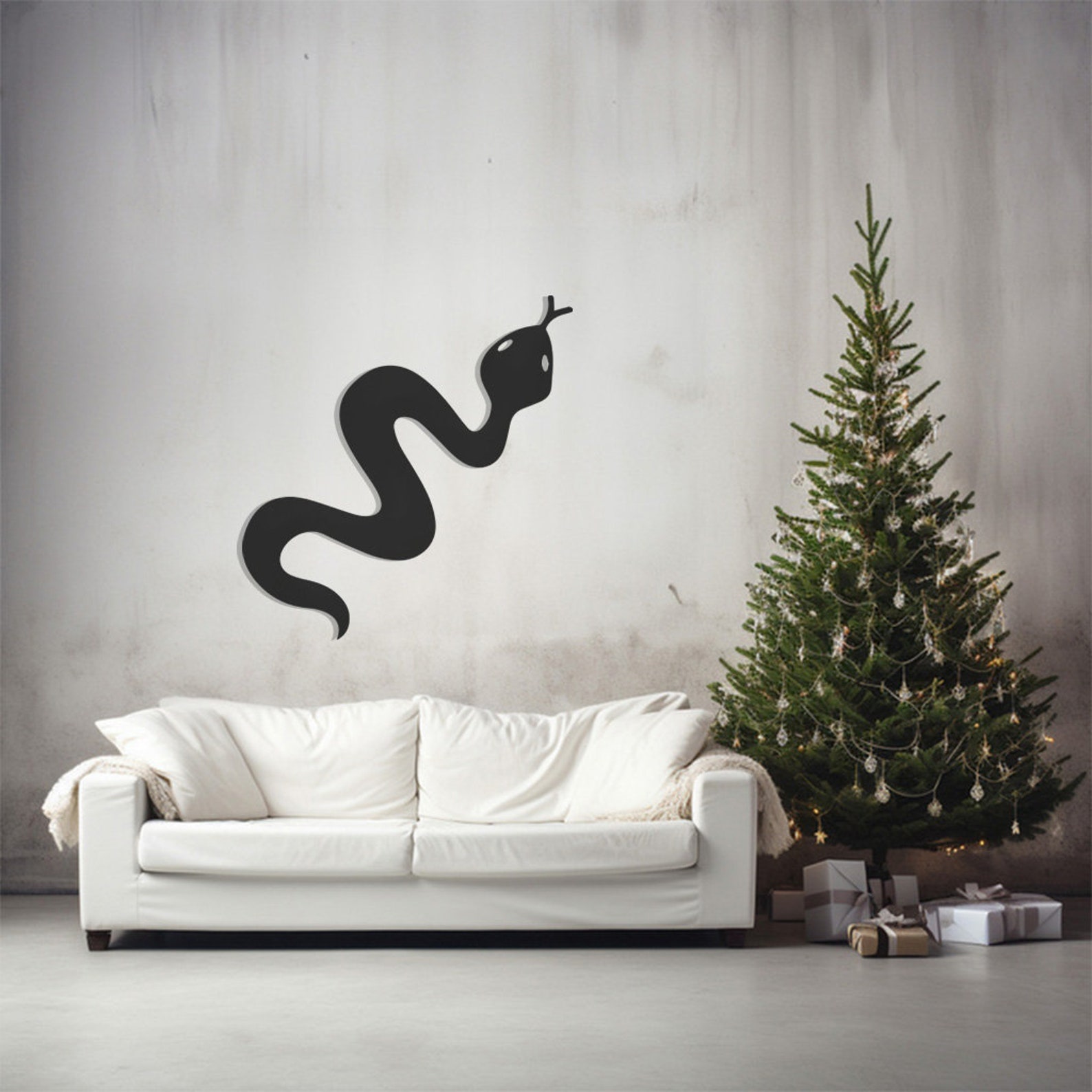 Snake Metal Wall Decor-animal Design Wall Art-savage Design Wall Decor ...