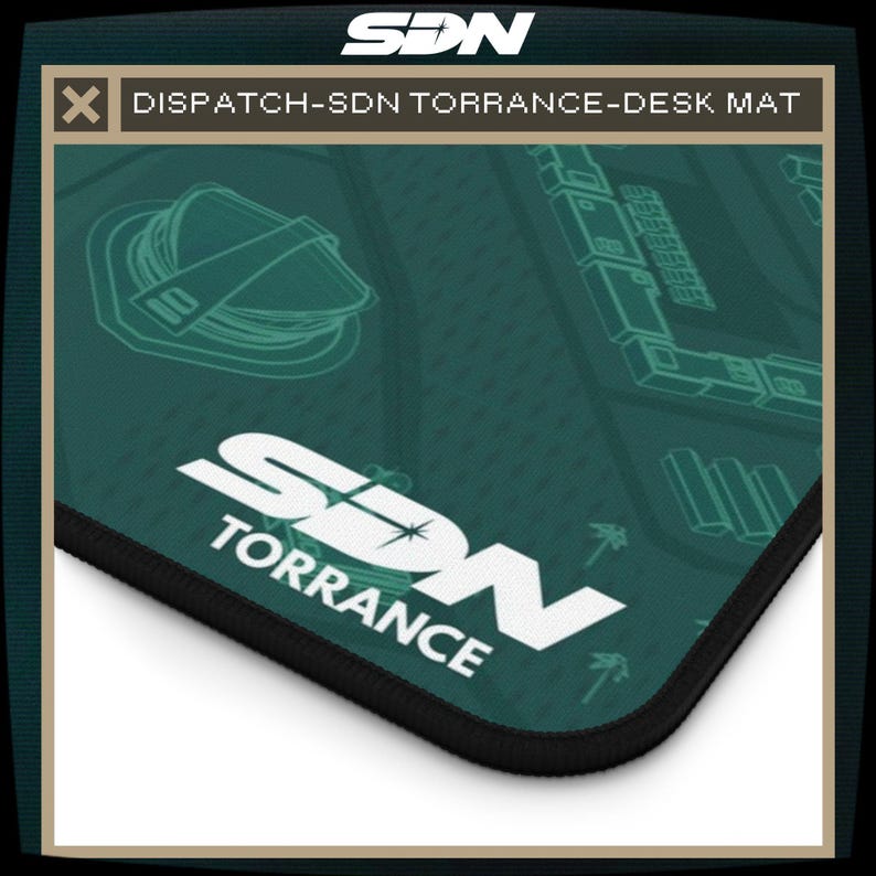 SDN Torrance MAP Desk Mat - Superhero Dispatch Network Mouse Pad - Etsy