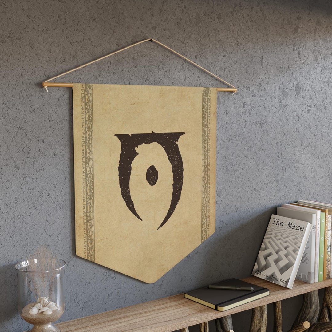 Elder Scrolls Oblivion Banner - RPG Fantasy Wall Flags, Medieval Wall ...