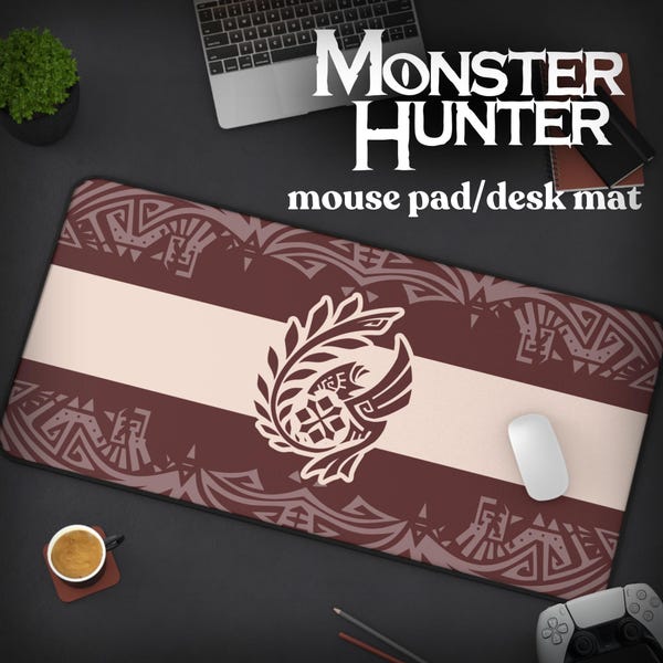 Gaming Mouse Pad Monsters - Etsy