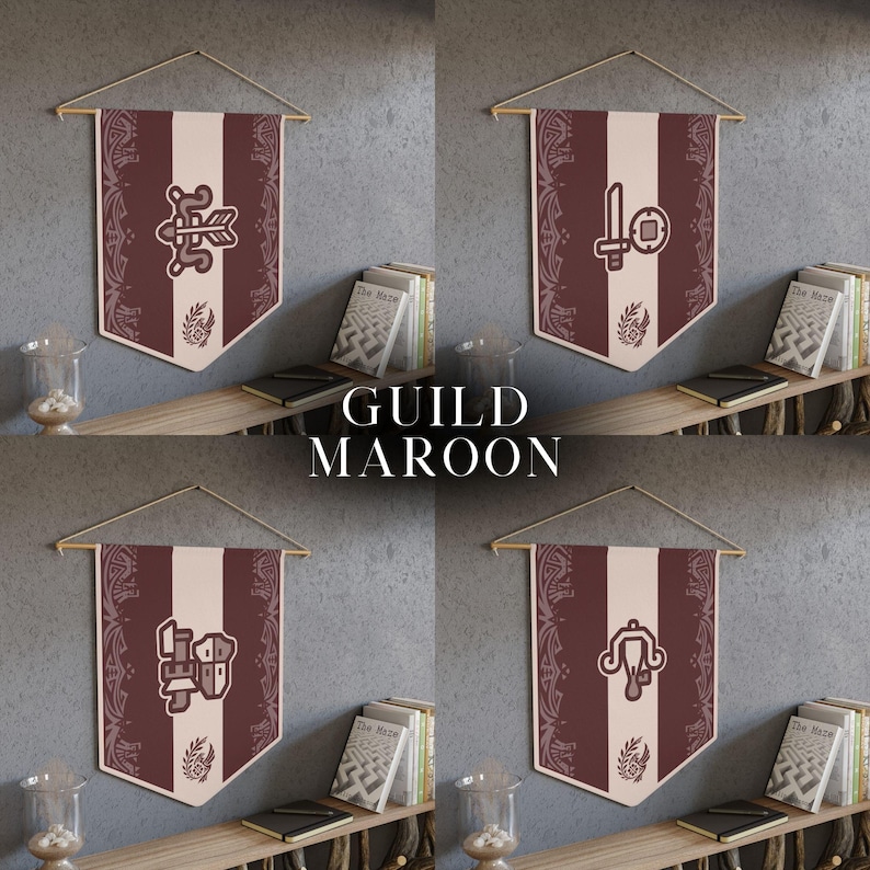 MH Weapon Banner - Main Class Symbol Flag, Monster Hunter Inspired ...