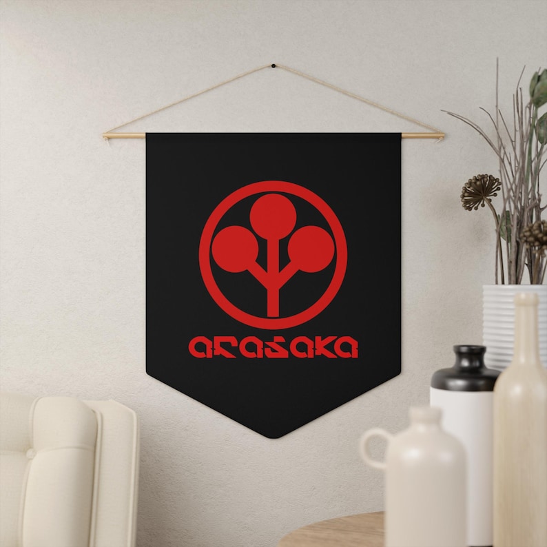 Arasaka Cyberpunk Banner, Sci-fi Wall Art, Futuristic Wall Decor, Video ...